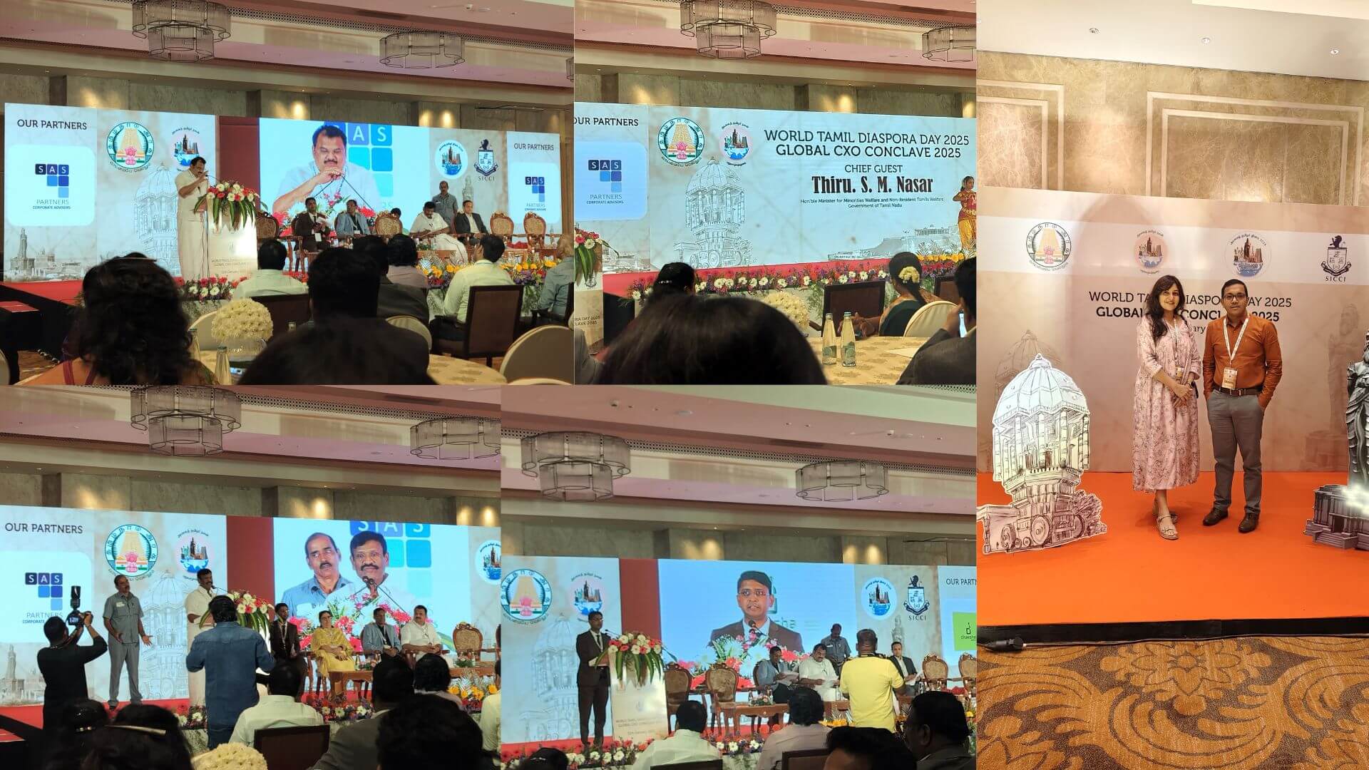 World Tamil Diaspora Day Global CXO Conclave 2025 - saspartners